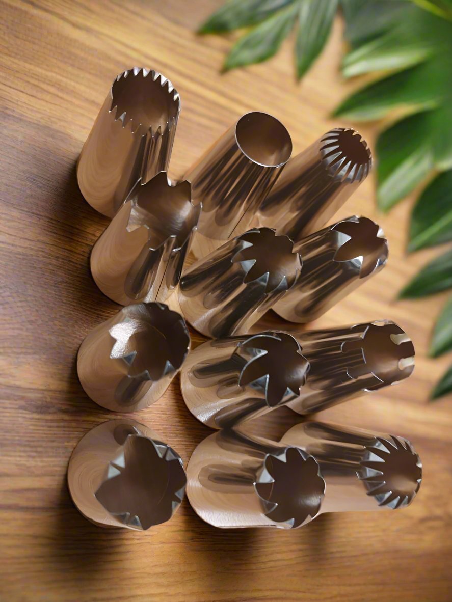 12pc Biscuits Nozzles – Eully's Cakery