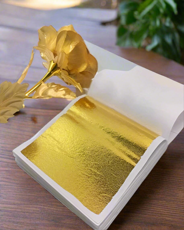 3x Gold Leaf sheet – Eully's Cakery